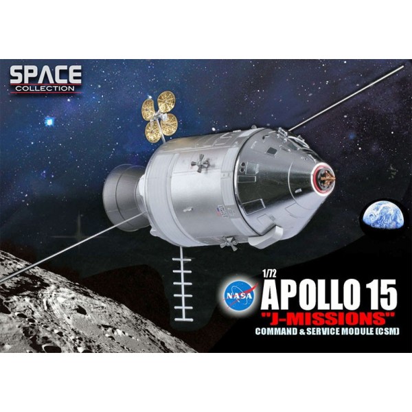 Miniature Apollo 15 J-Mission Command & Service Module (CSM) - francis ...