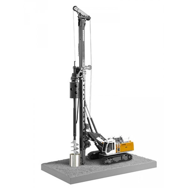 Miniature pilonneuse Liebherr LB28 Litronic - francis miniatures
