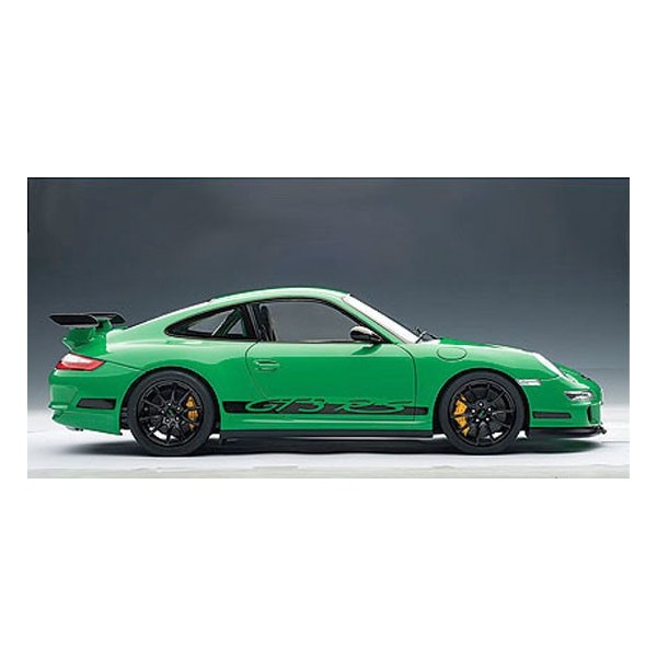 Autoart 12118 Miniature Porsche 997 GT3 RS vert - francis miniatures
