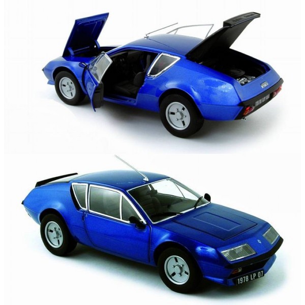 Miniature Alpine Renault A310 V6 Phase 1 bleu Alpine 1978 - francis ...