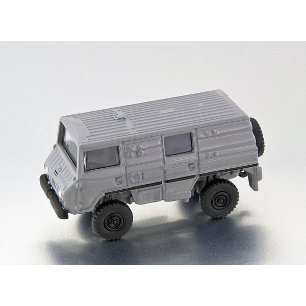 BUB 05552 Miniature Pinzgauer 2a tole gris - francis miniatures
