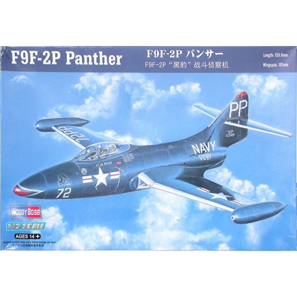 Hobby Boss 87249 Maquette F9F-2P Panther - francis miniatures