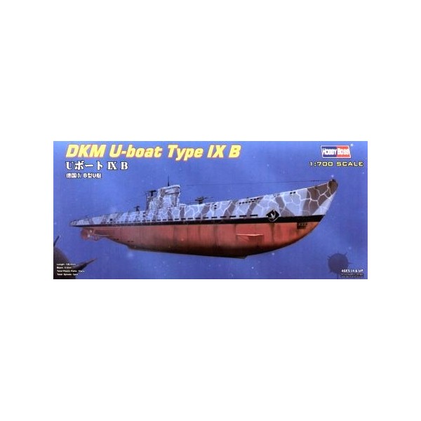 Hobby Boss 87006 Maquette DKM U-boat Type IX B - francis miniatures