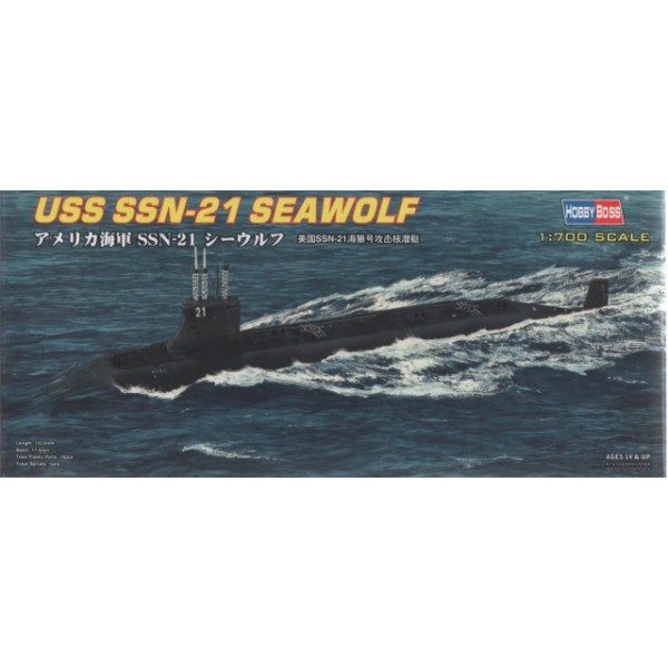 Hobby Boss 87003 Maquette USS SSN-21 Seawolf Attack Submarine - francis ...