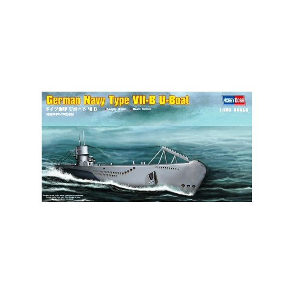 Hobby Boss 83504 Maquette German Navy Type VII-B U-Boat