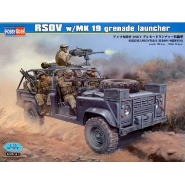 Hobby Boss 82449 Maquette RSOV w/MK 19 grenade launcher - francis ...