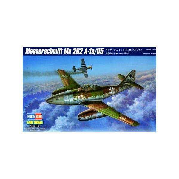 Hobby Boss 80373 Maquette Messerschmitt Me 262 A-1a/U5