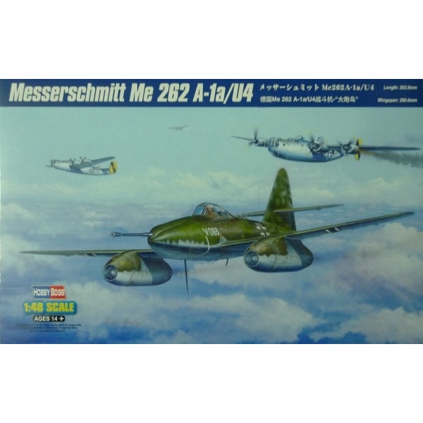 Hobby Boss 80372 Maquette Messerschmitt Me 262 A-1a/U4