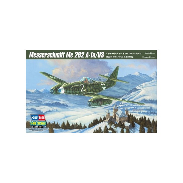 Hobby Boss 80371 Maquette Messerschmitt Me 262 A-1a/U3