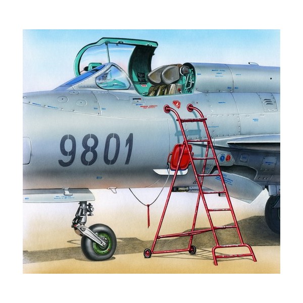 Plus Model AL4037 Echelle pour Mig-21 - francis miniatures