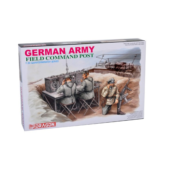 Dragon 3823 Figurines maquettes German Army Field Command Post ...