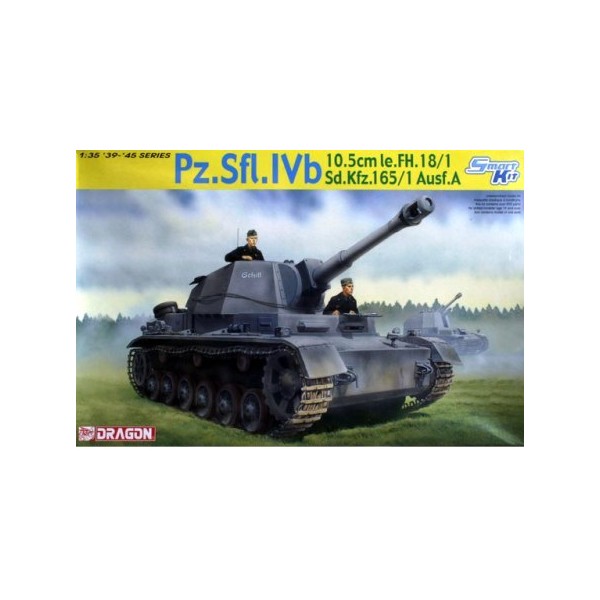 Dragon 6475 Maquette Pz.Sfl.IVb fur 10.5cm le.FH18/1 (Sf.) Ausf.A ...