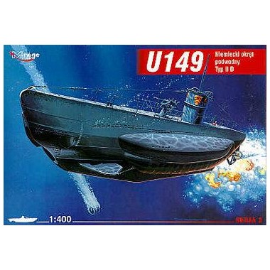 Mirage Hobby 40026 Maquette German U-Boot U 149 Type II D - francis ...