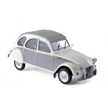Citroën 2CV Dolly 1985 - Meije White & Cormoran Grey - francis miniatures