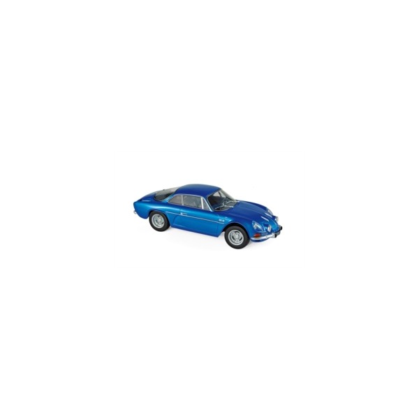 Miniature Alpine Renault A110 1600S 1971 - Blue - francis miniatures